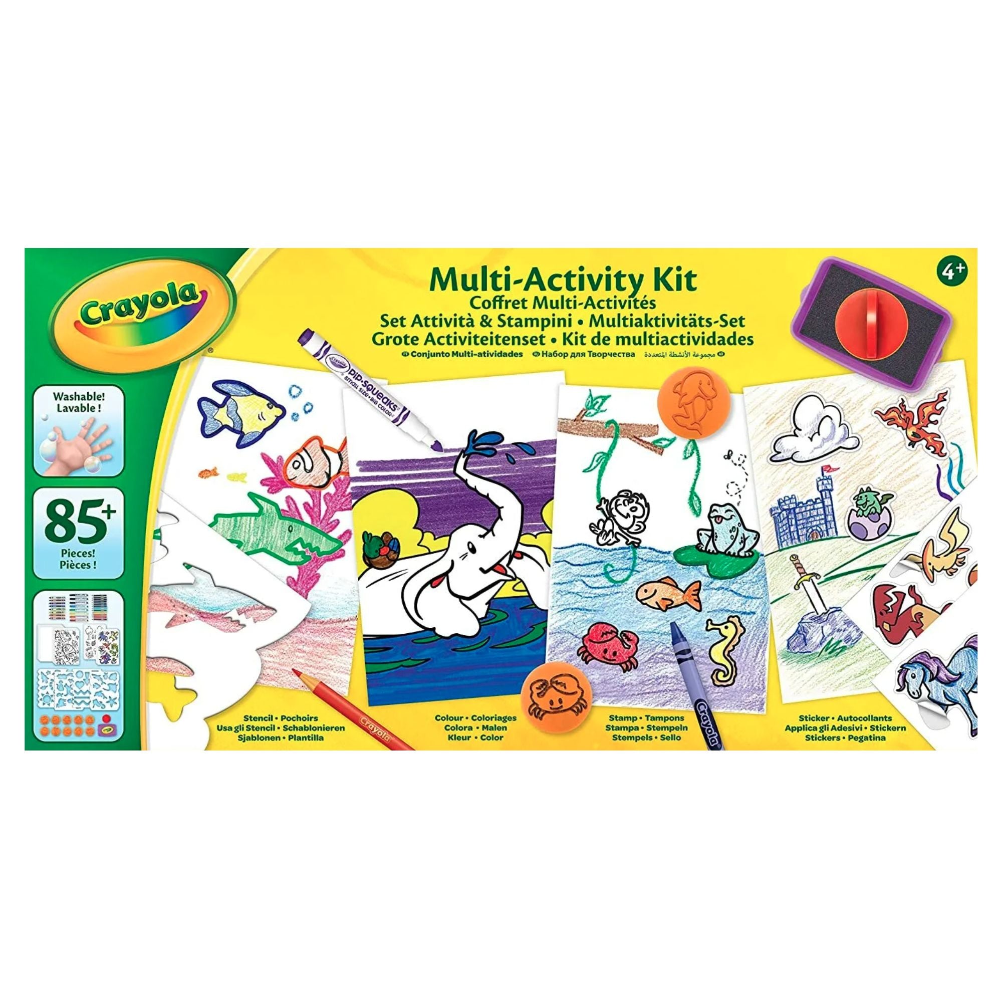 Crayola 85-Piece Multi Activity Set - The Spotty Bag Shop