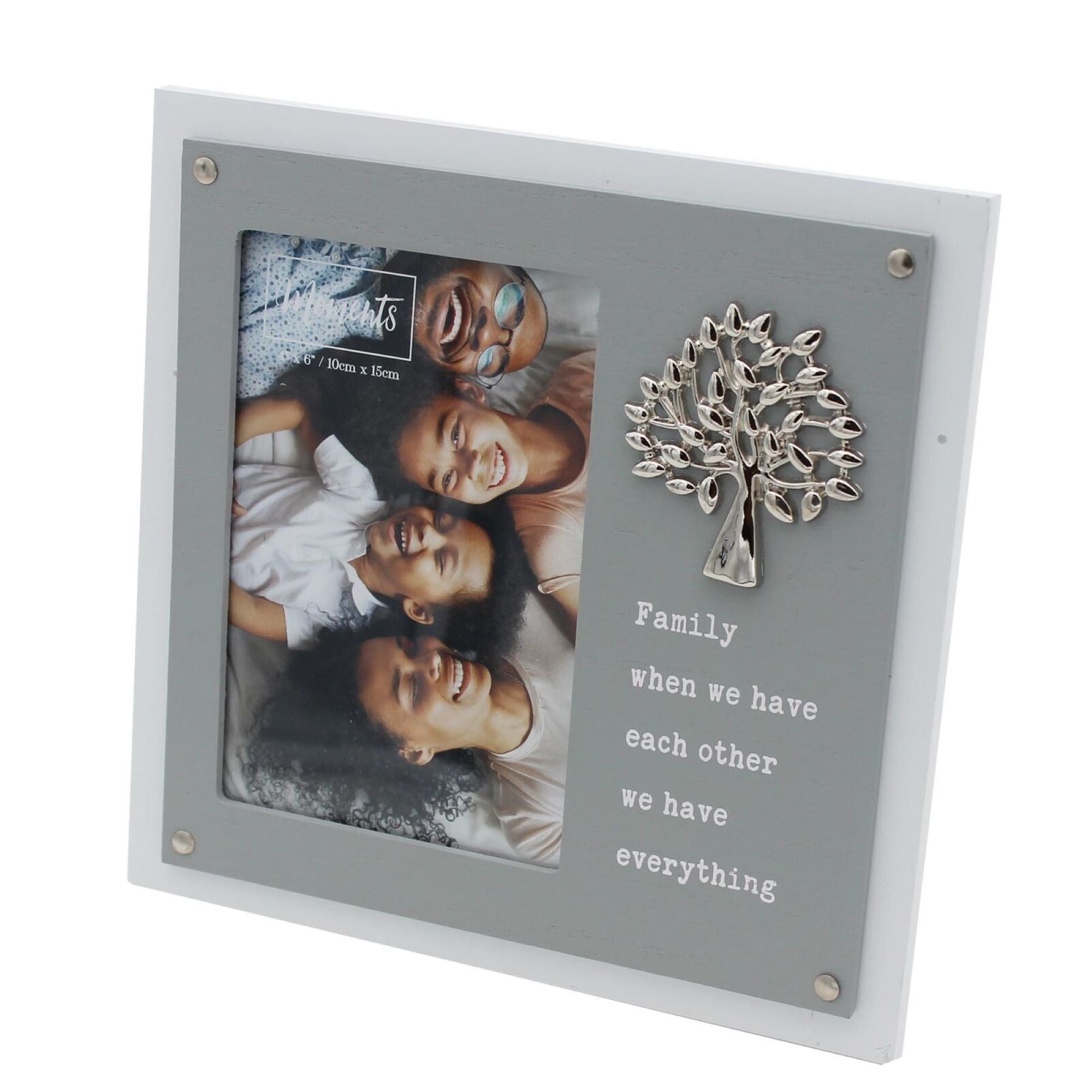 Moments Family Photo Frame 4 x 6 – The Spotty Bag Shop