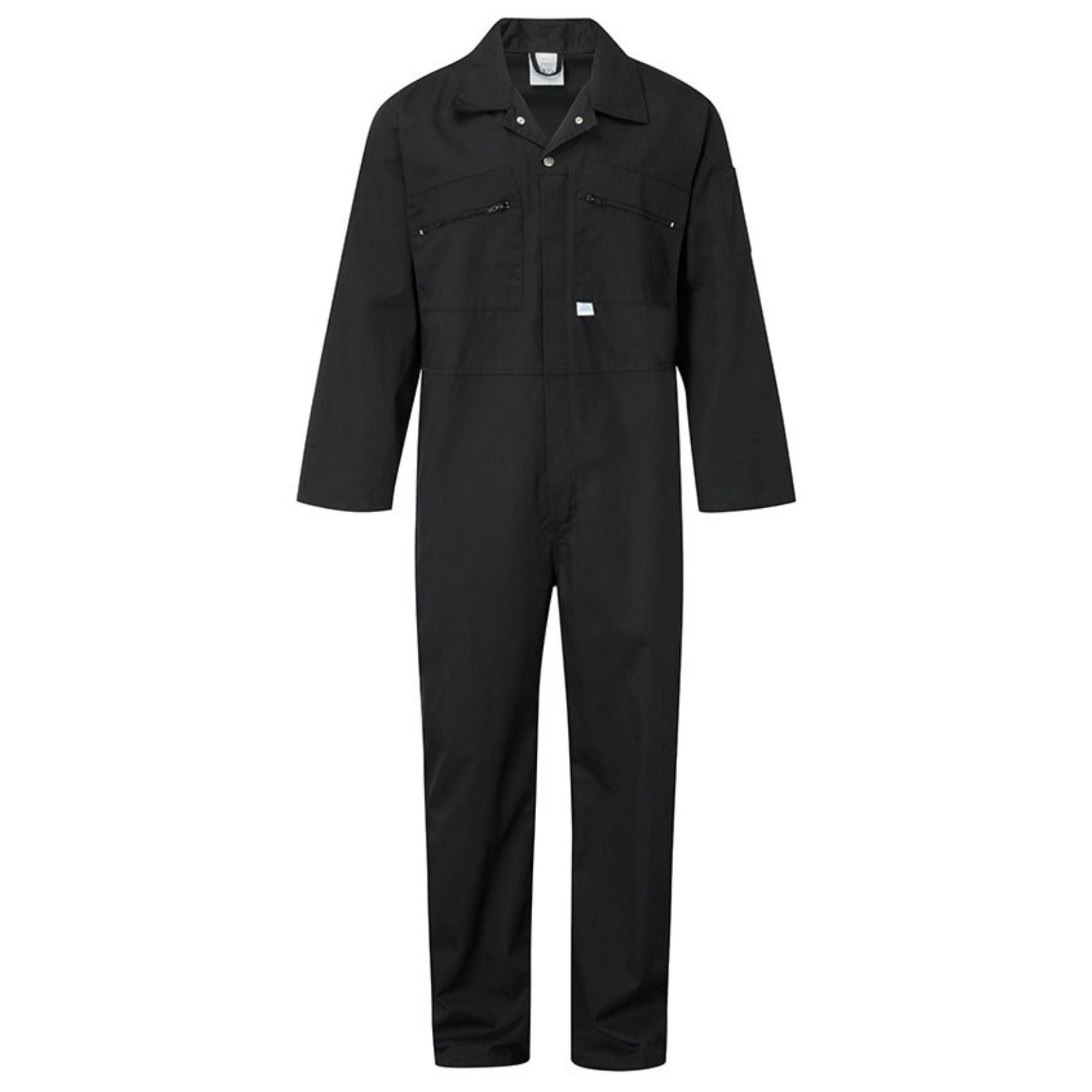 Fort Workwear Zip Front Coverall Black – The Spotty Bag Shop