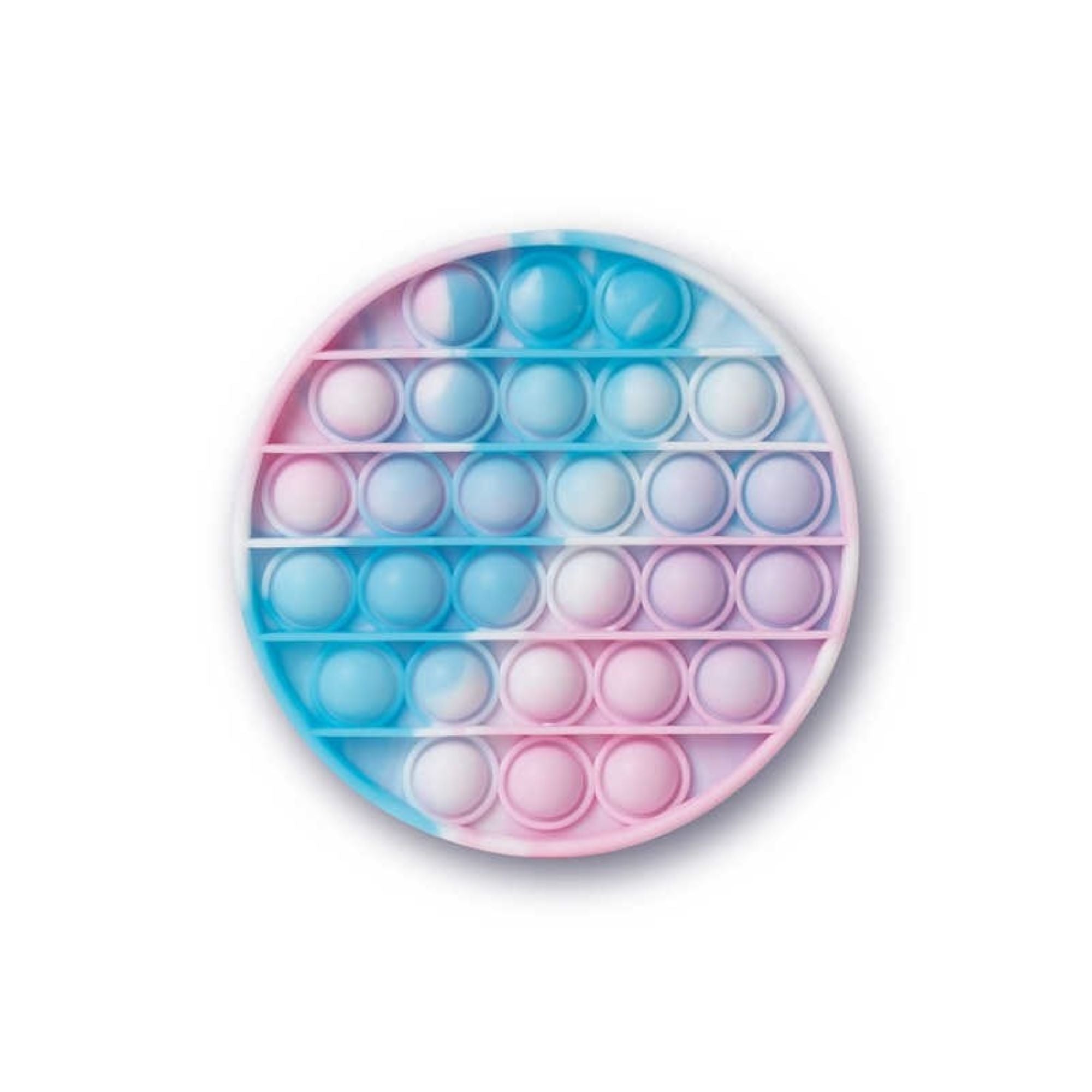 Push Popper Fidget Toy Tie Die Circle Pink and Blue | Fidget Pops – The ...