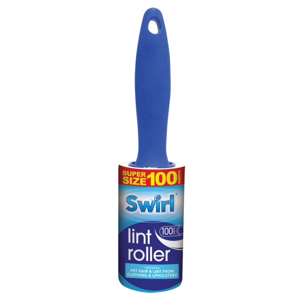 Swirl Lint Roller 100 Sheets The Spotty Bag Shop