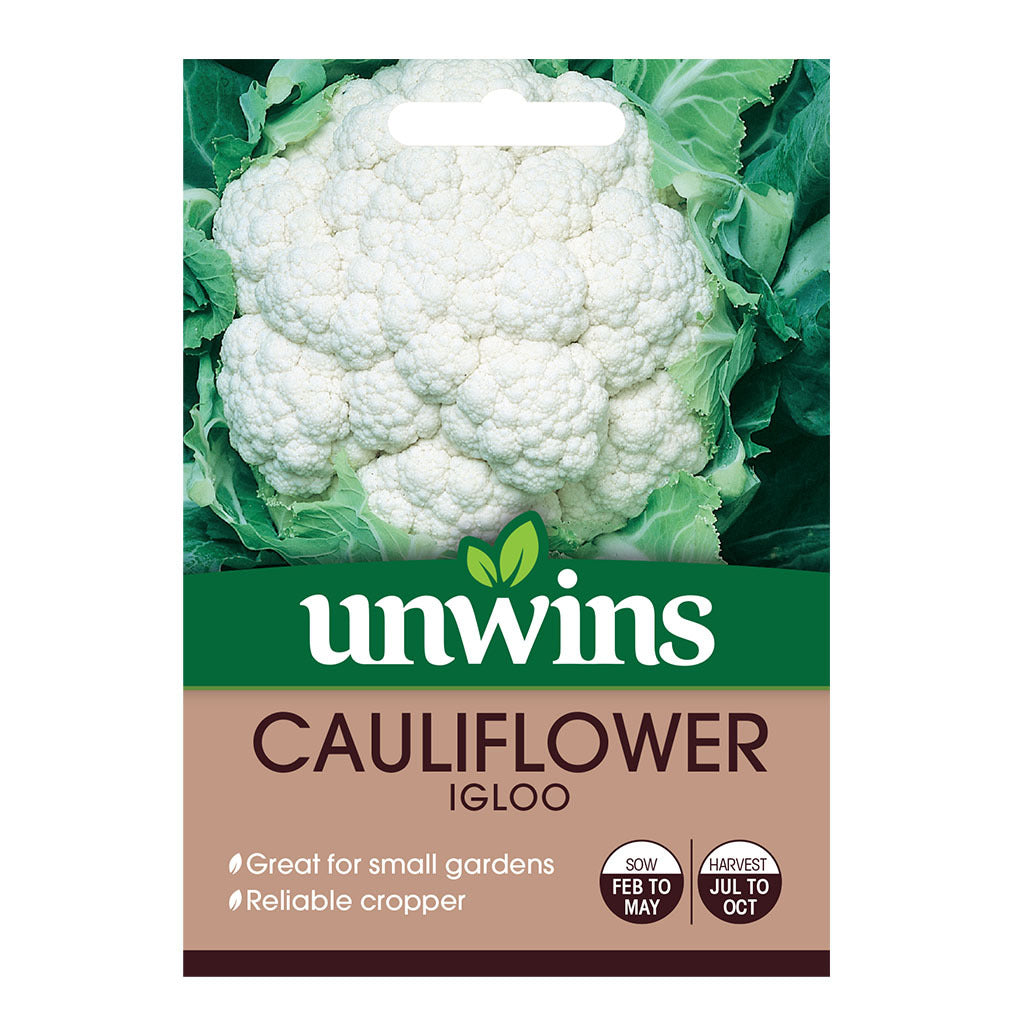 Unwins Igloo Cauliflower Seeds | Flowers, Fruit & Vegetable Seed – The ...
