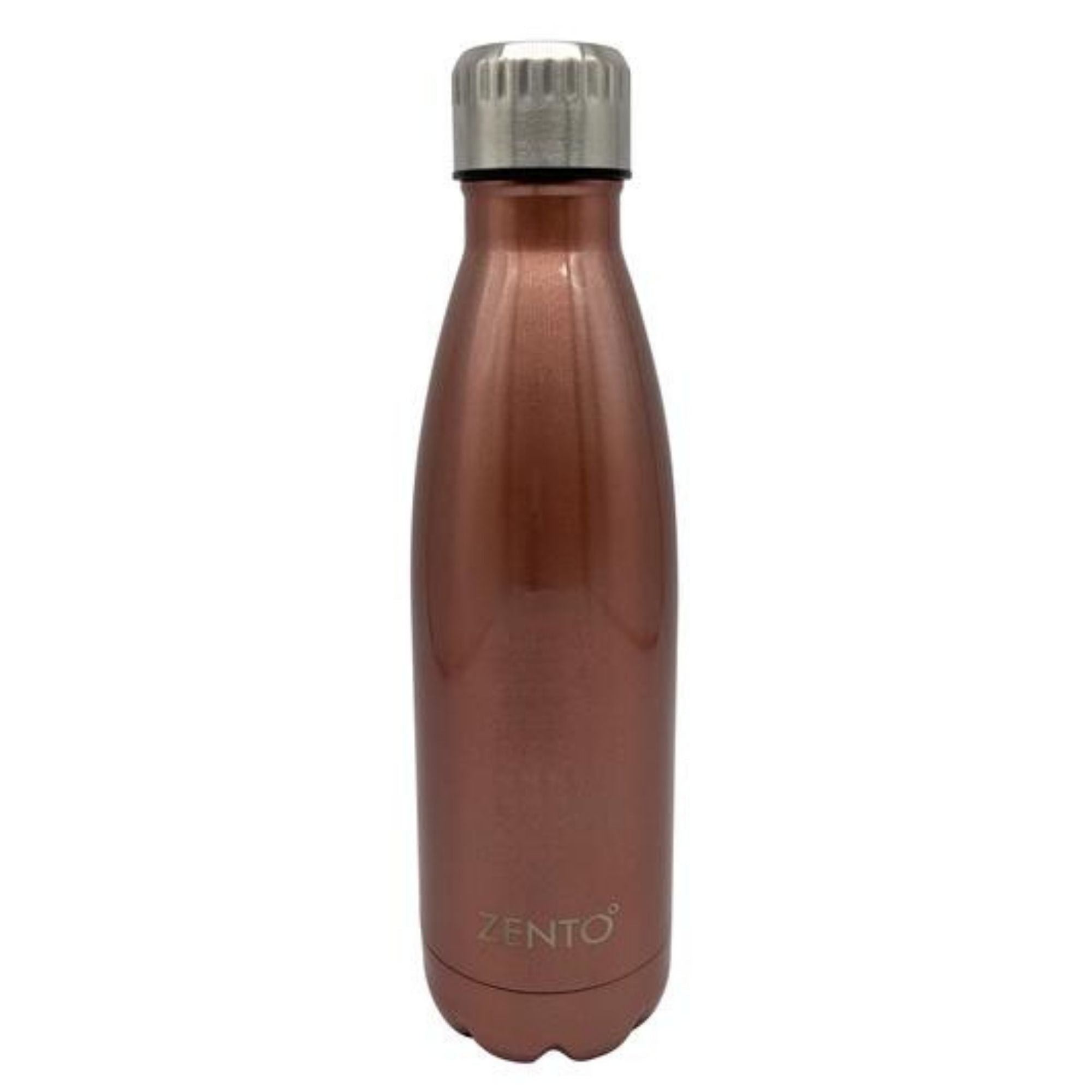 Casa & Casa Zento Vacuum Water Bottle Rose Gold – The Spotty Bag Shop